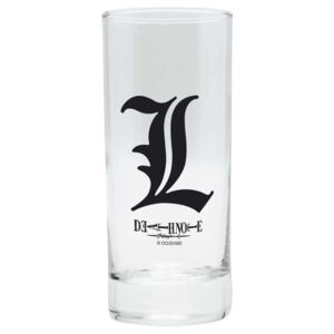 DEATH NOTE - üvegpohár "L - Symbol" | FAVI.hu