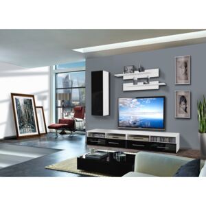 Clevo A1 falra akasztható magasfényű modern nappali bútor | FAVI.hu