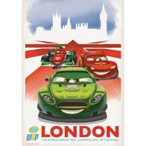 Fotótapéta: Cars 2 WGP London (reklama) - 184x254 cm | FAVI.hu