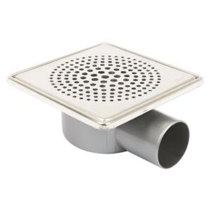 Sukar Drain Sun Grate padlóösszefolyó 15 x 15 cm (inox) | FAVI.hu